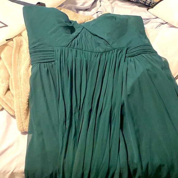 Birdy Grey | Dresses | Birdy Grey Emerald Green Bridesmaid Dress | Poshmark